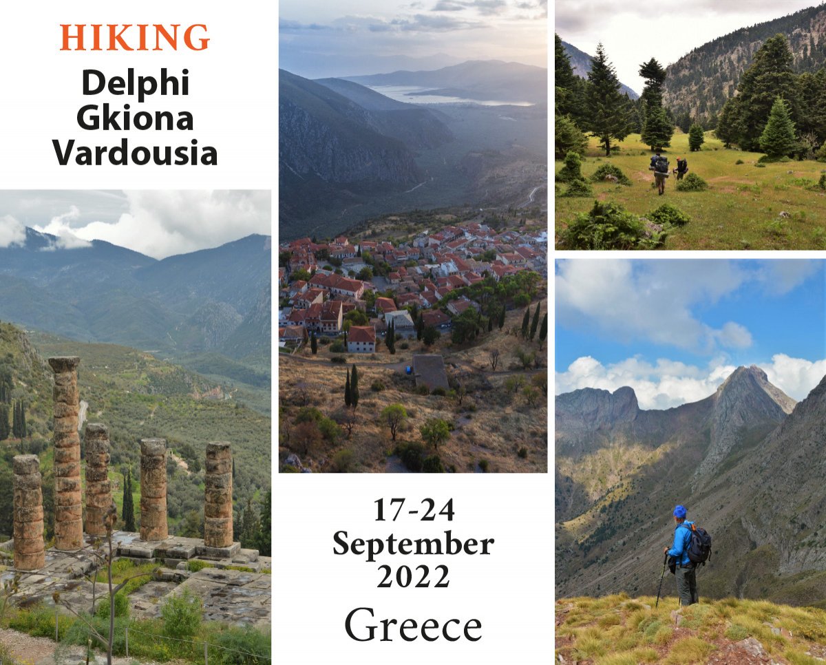 Hiking Eastern Roumeli # Delphi – mt. Giona – mt. Vardousia